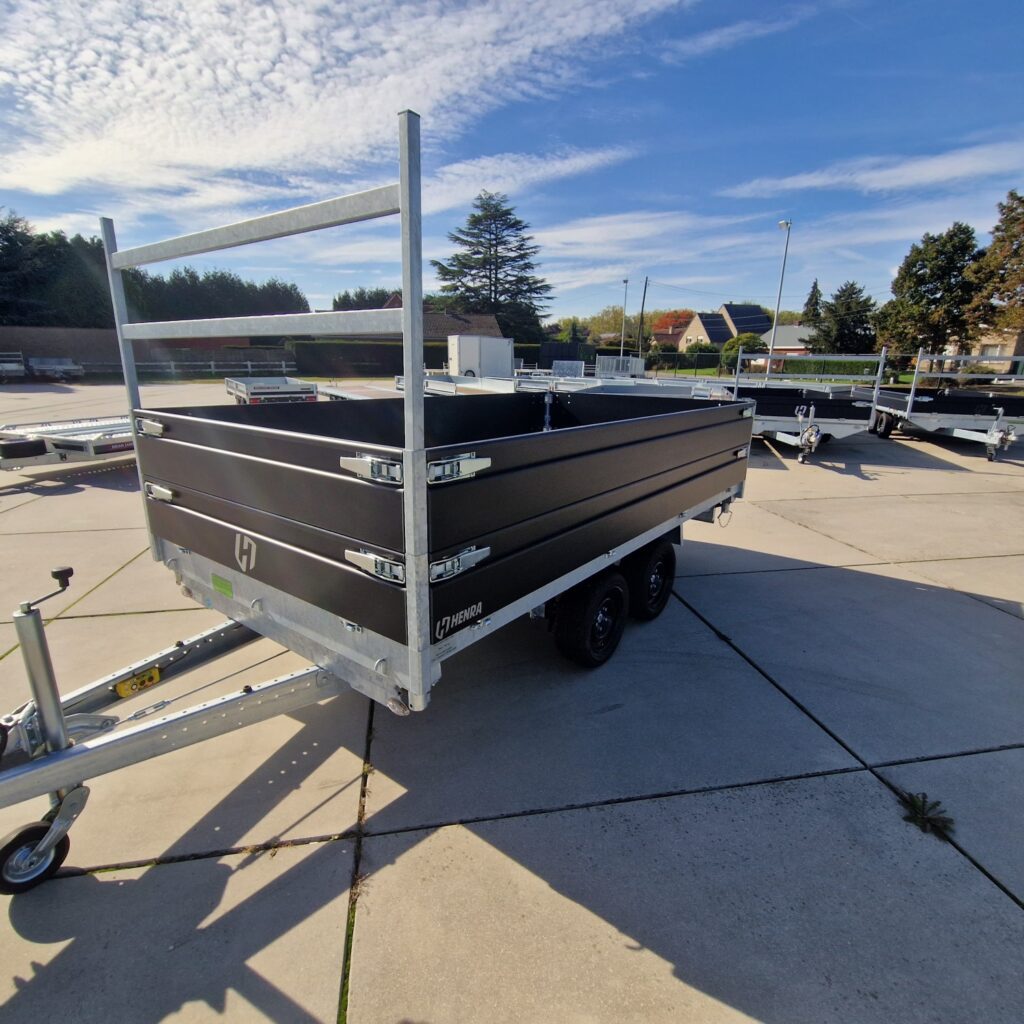 Brian James Kipper met klep 4.00m 3.5T MTM - Trailer Traders